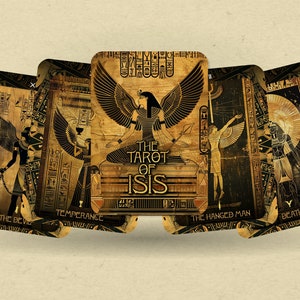 The Tarot of Isis - 78 Cards - Tarot - Tarot Deck - Fortune Telling ...