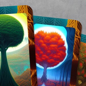 The Tree of Life - Oracle Cards - 24 Cards - Oracle - Oracle Deck ...