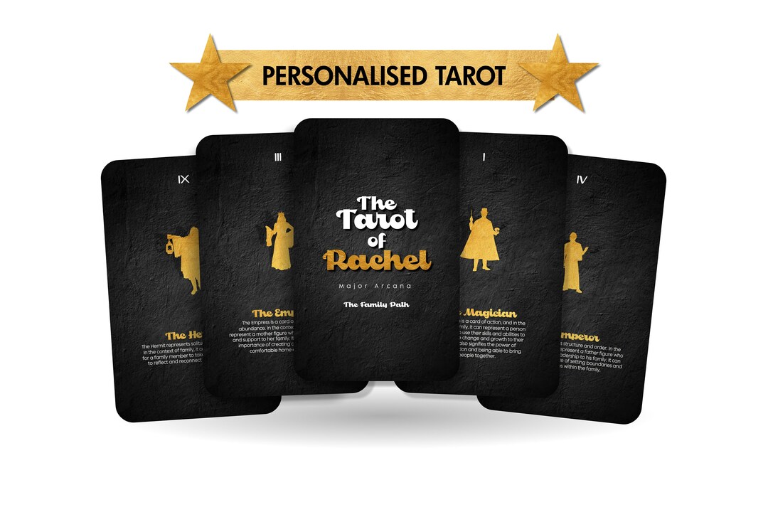 Personalised Tarot Cards - Major Arcana - Customised Tarot ...