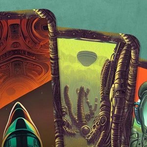 Alien Tarot - Major Arcana - Tarot - Tarot Deck - Fortune Telling ...