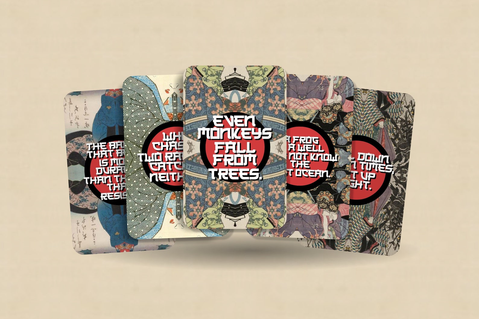 Japanese Wisdom Oracle 22 Cards Oracle Oracle Deck | Etsy