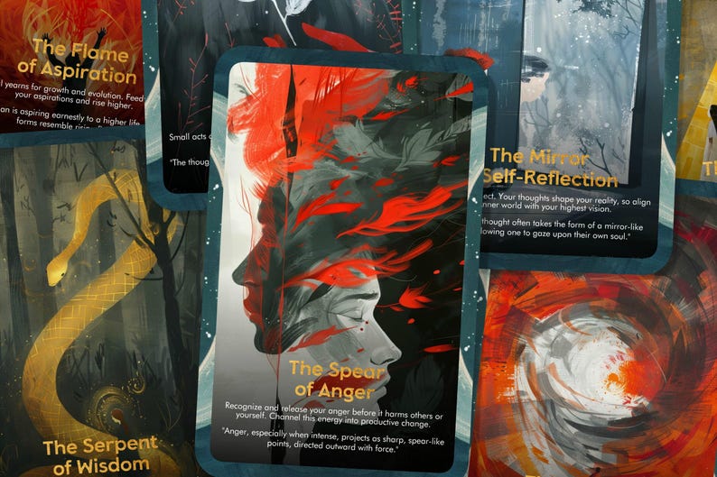 The Shapes of Spirit: Messages From Thought-forms - 22 Oracle Cards ...