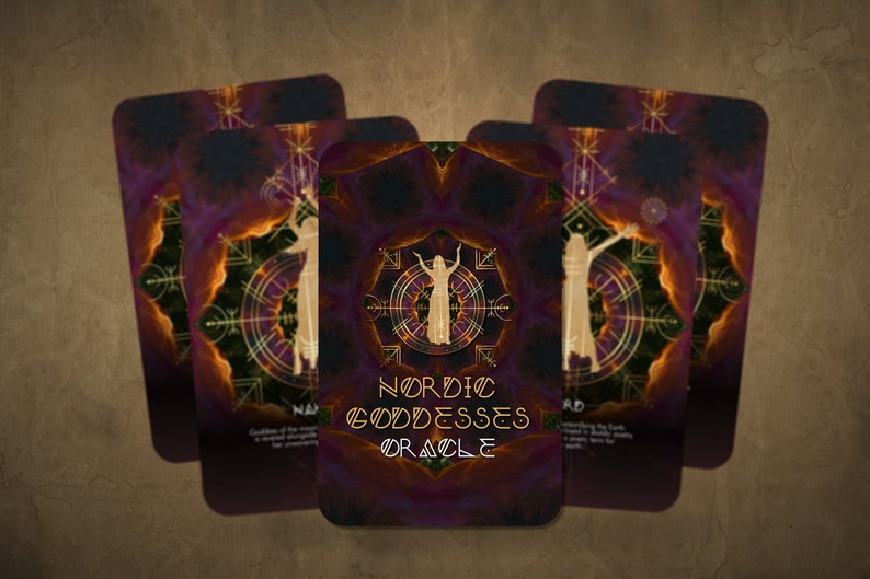 Nordic Goddesses Oracle - Nordic Cards - Norse Oracle - Oracle - Oracle ...