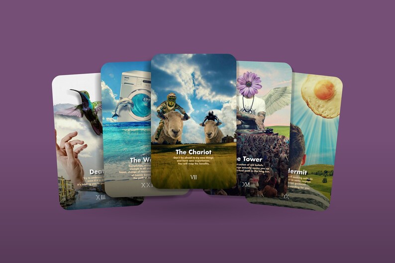 The Voice of Space Tarot Major Arcana Ehud Graf Tarot - Etsy