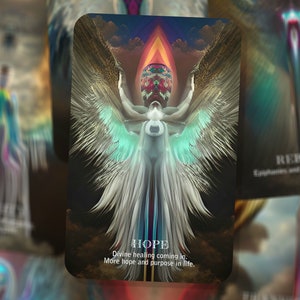 The Guardian Angel Oracle - Angel Cards - Oracle Cards - Heavenly ...