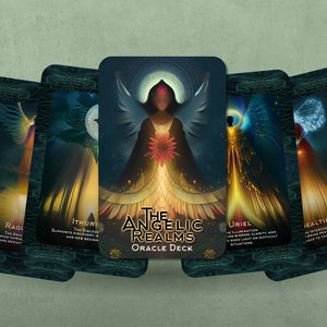 The Angelic Realms - Oracle Cards - Angel Cards - Heavenly Wisdom ...