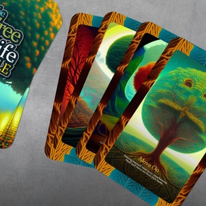 The Tree of Life - Oracle Cards - 24 Cards - Oracle - Oracle Deck ...