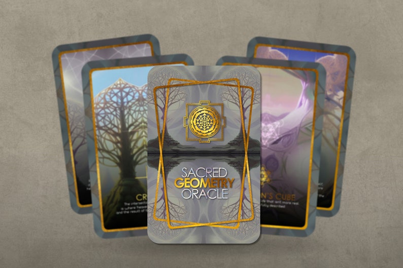 Sacred Geometry Oracle - Sacred Symbols - Oracle Deck - Fortune Telling ...