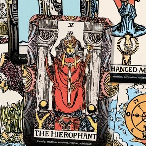 The Fool's Journey Tarot - Major Arcana - Classic Tarot - Tarot Deck ...