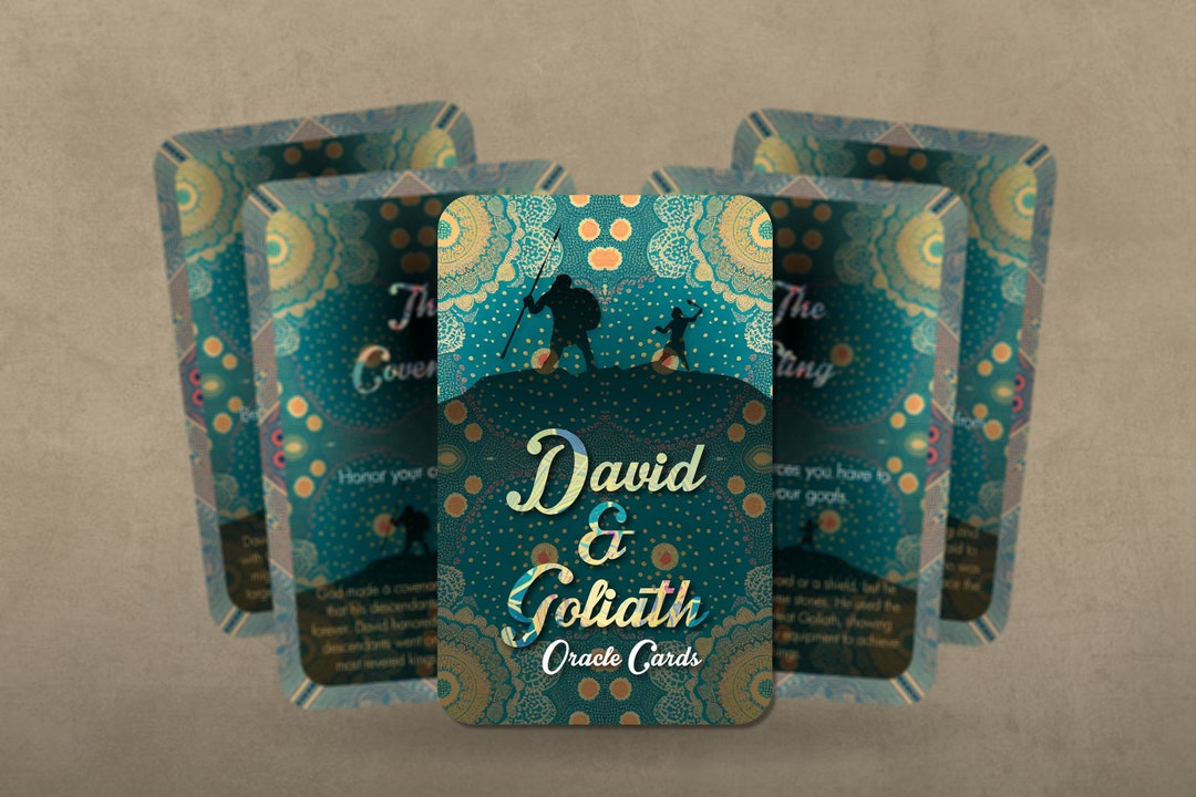 David and Goliath - Oracle Cards - Insights - Oracle Deck - Fortune ...