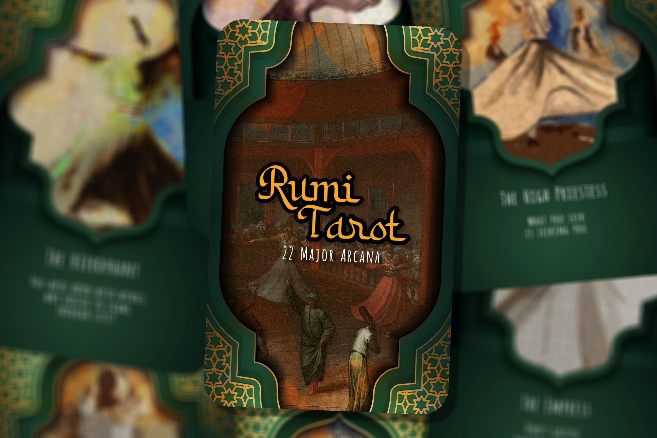 Rumi Tarot Rumi Cards 22 Major Arcana Tarot Tarot Deck - Etsy