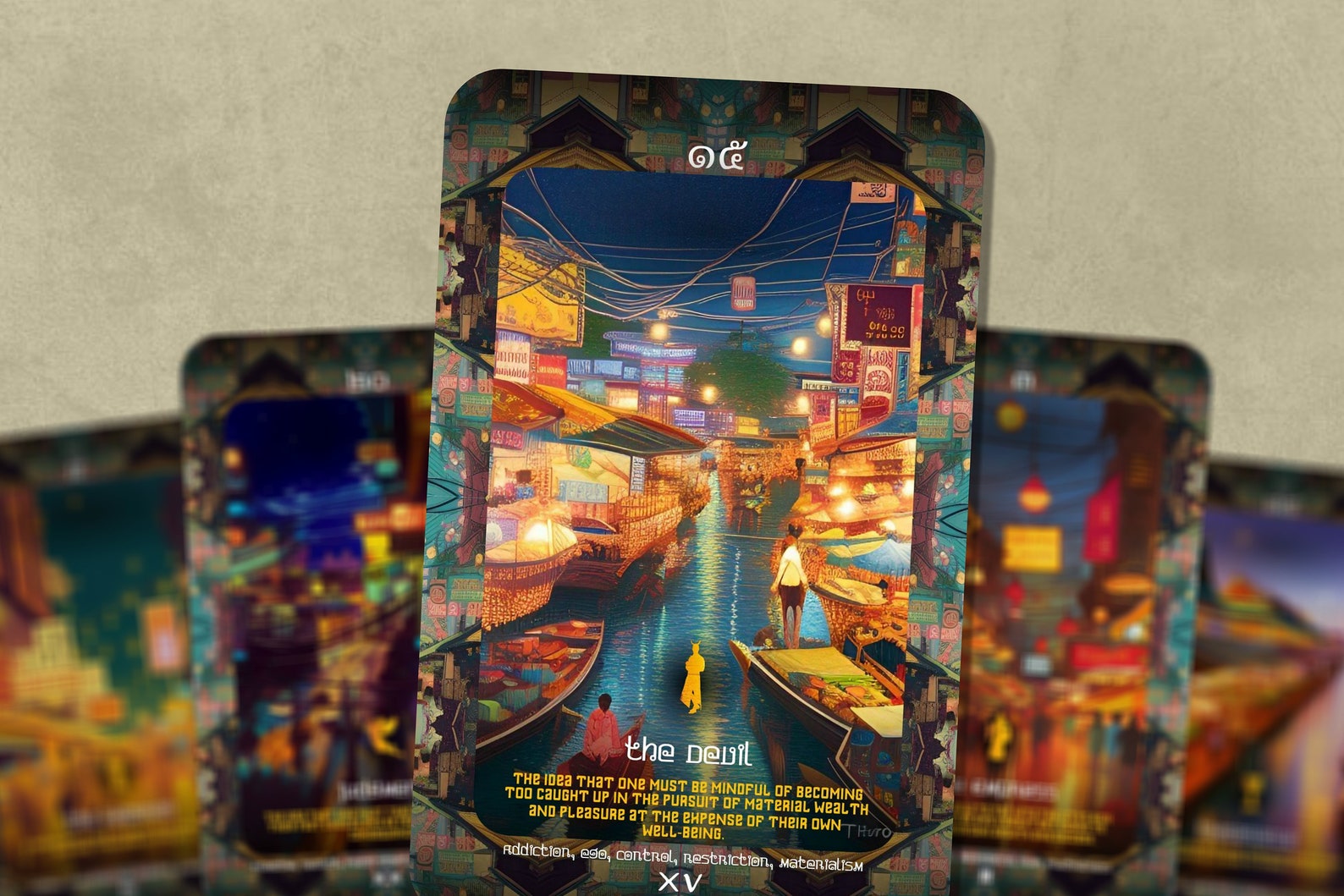 The Tarot of Bangkok - Major Arcana - Bangkok Vibe - Tarot Deck ...