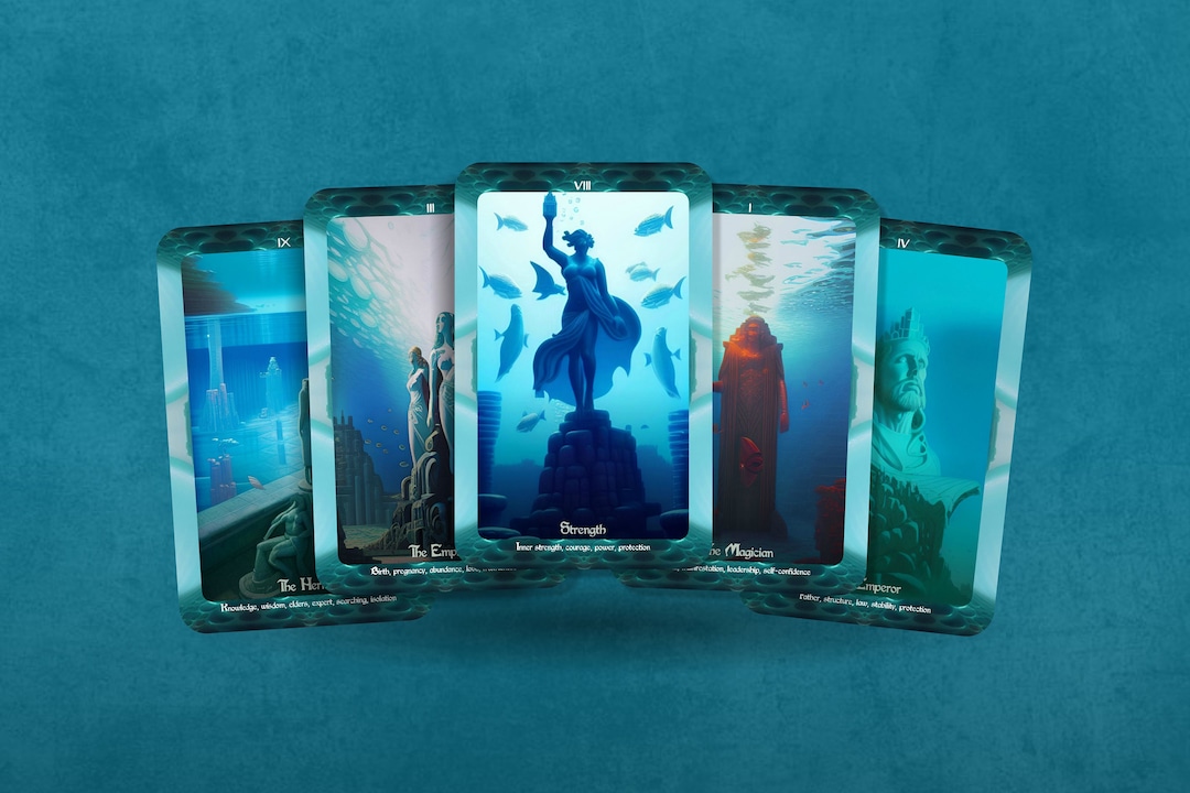 The Tarot of Atlantis - Major Arcana - Tarot Cards - Tarot Deck ...