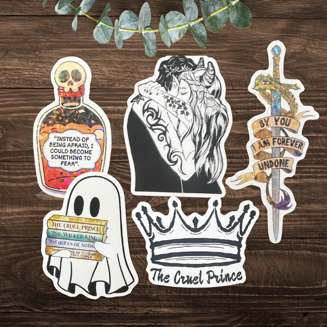 The Cruel Prince Inspired Sticker Bundle | Folk of the Air Book Series ...