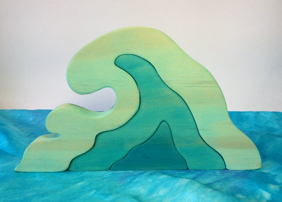 Wooden Wave Stacker - Etsy
