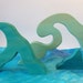 Wooden Wave Stacker - Etsy Australia