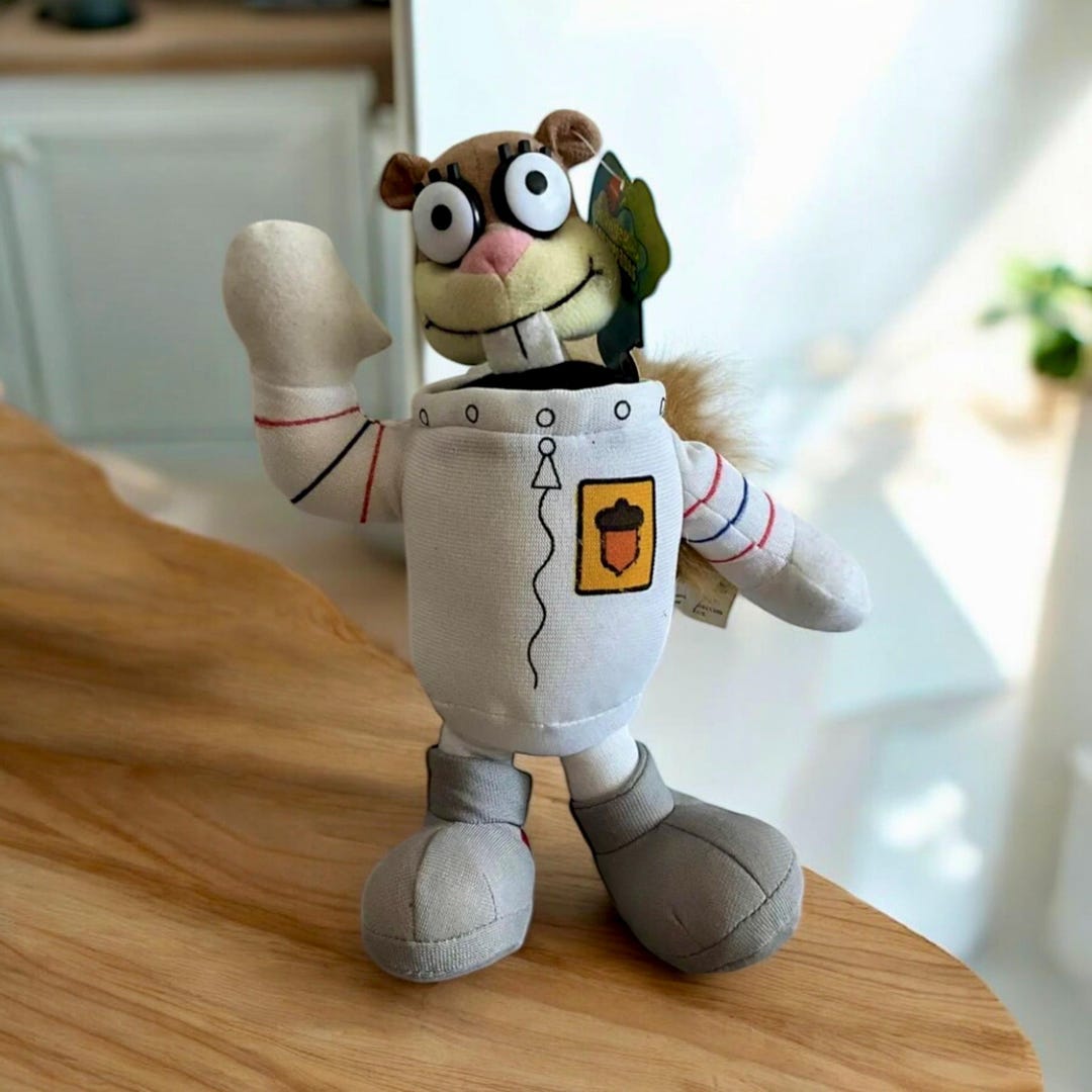 Spongebob Squarepants SANDY CHEEKS Plush Toy Nanco 2003 - Rare - Etsy