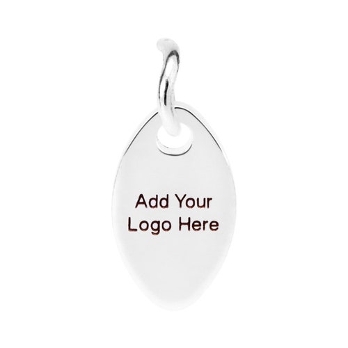 Solid 925 Sterling Silver Custom Jewelry Tag Laser Engraved - Etsy