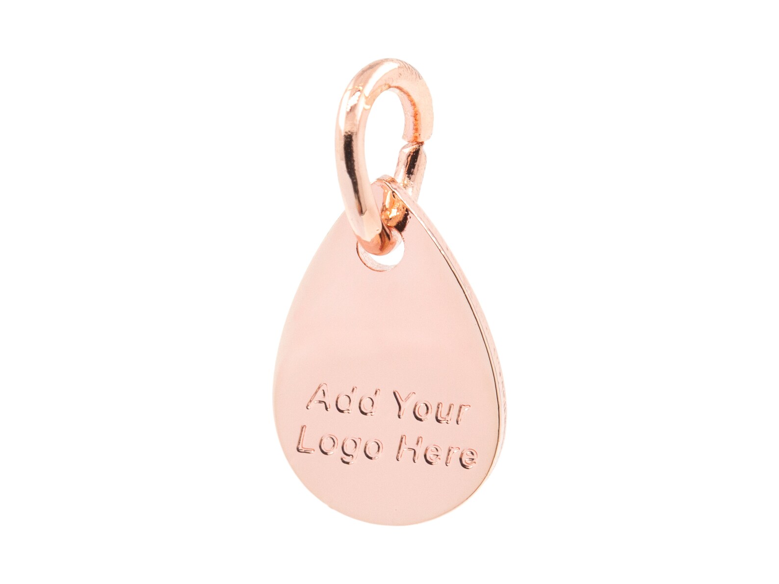 Custom Logo Etched Water Drop Tag, Metal Tear Drop Metal Sequins, Steel ...