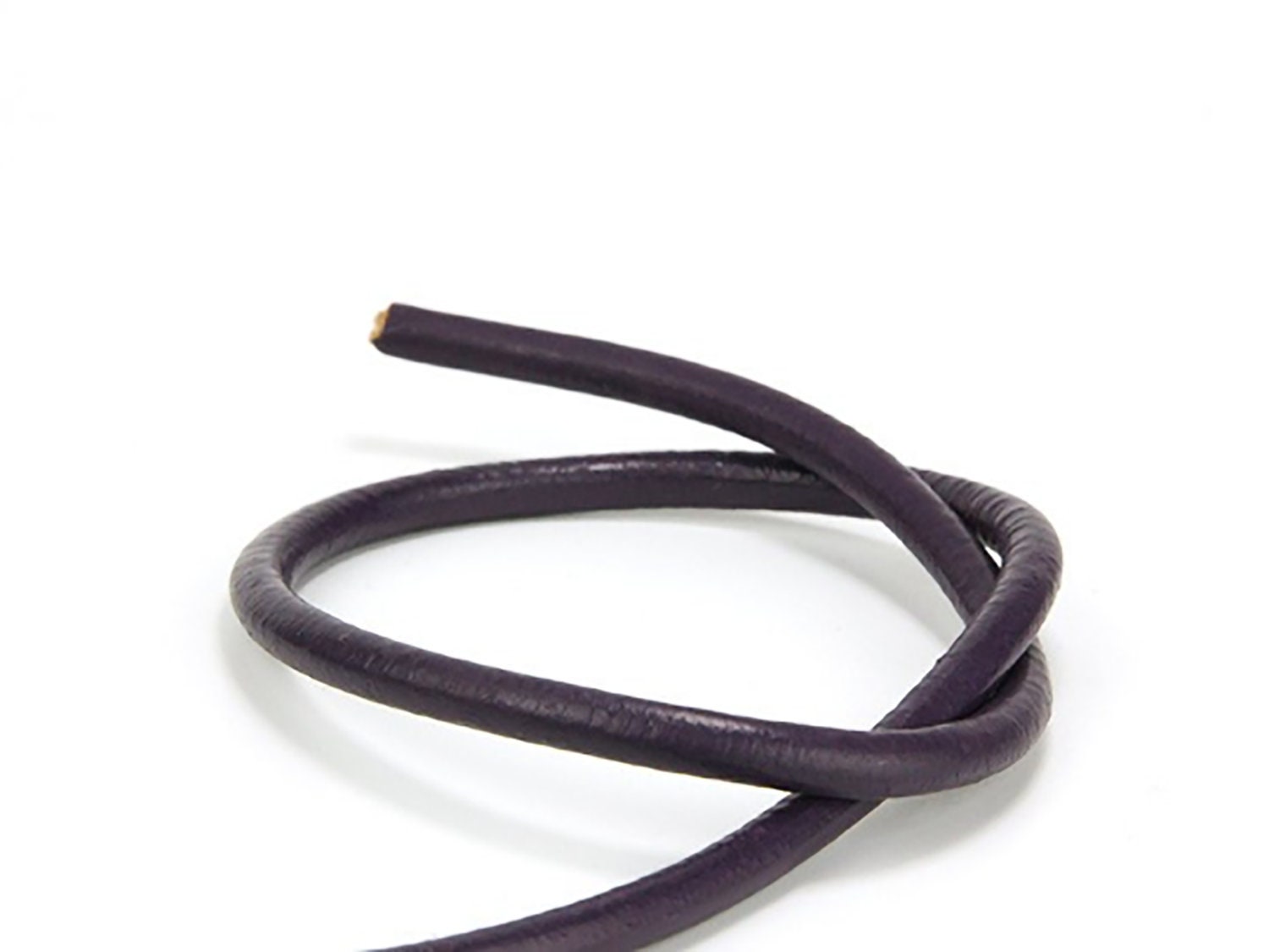 5mm Round Leather Cord Genuine Leather Cord Pkg of 10 feet | Etsy