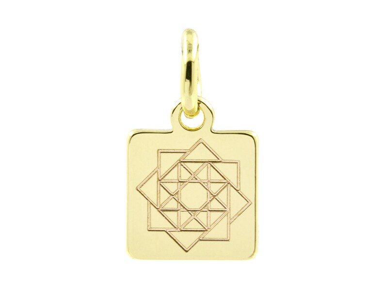 Mechanical Engraved Square Tag Custom Logo Tag Steel Made - Etsy