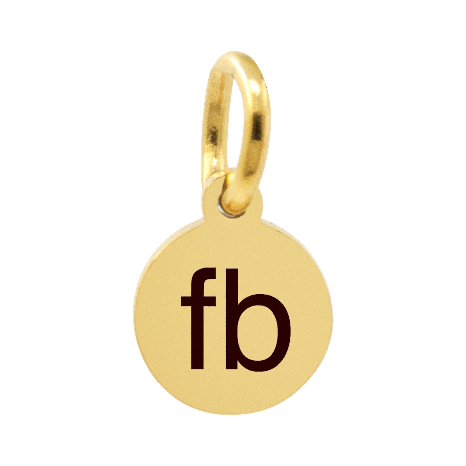 Custom Metal Tag, Laser Engraved Logo on Round Tag, 6MM Stainless Steel ...