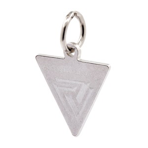 Mechanical Engraved Triangular Tag, Custom Logo Tag, Steel Made Metal ...