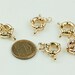 Rose Gold Spring Clasps, 13mm Clasp Wheel, Brass Clasp, Pkg of 5 Pcs ...