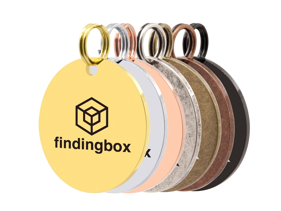 Custom Metal Tags, 25mm Round Stainless Steel Charm, Mirror Polished ...