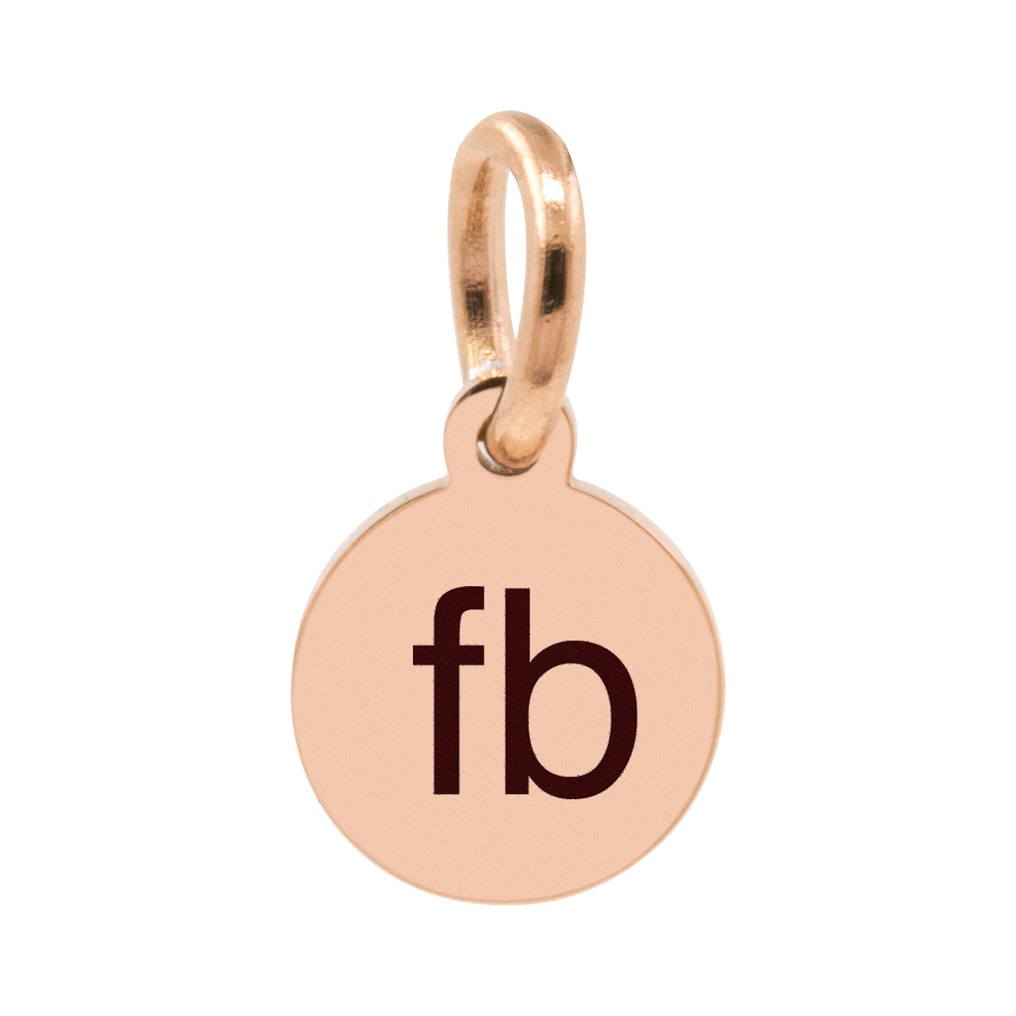 Custom Metal Tag, Laser Engraved Logo on Round Tag, 6MM Stainless Steel ...