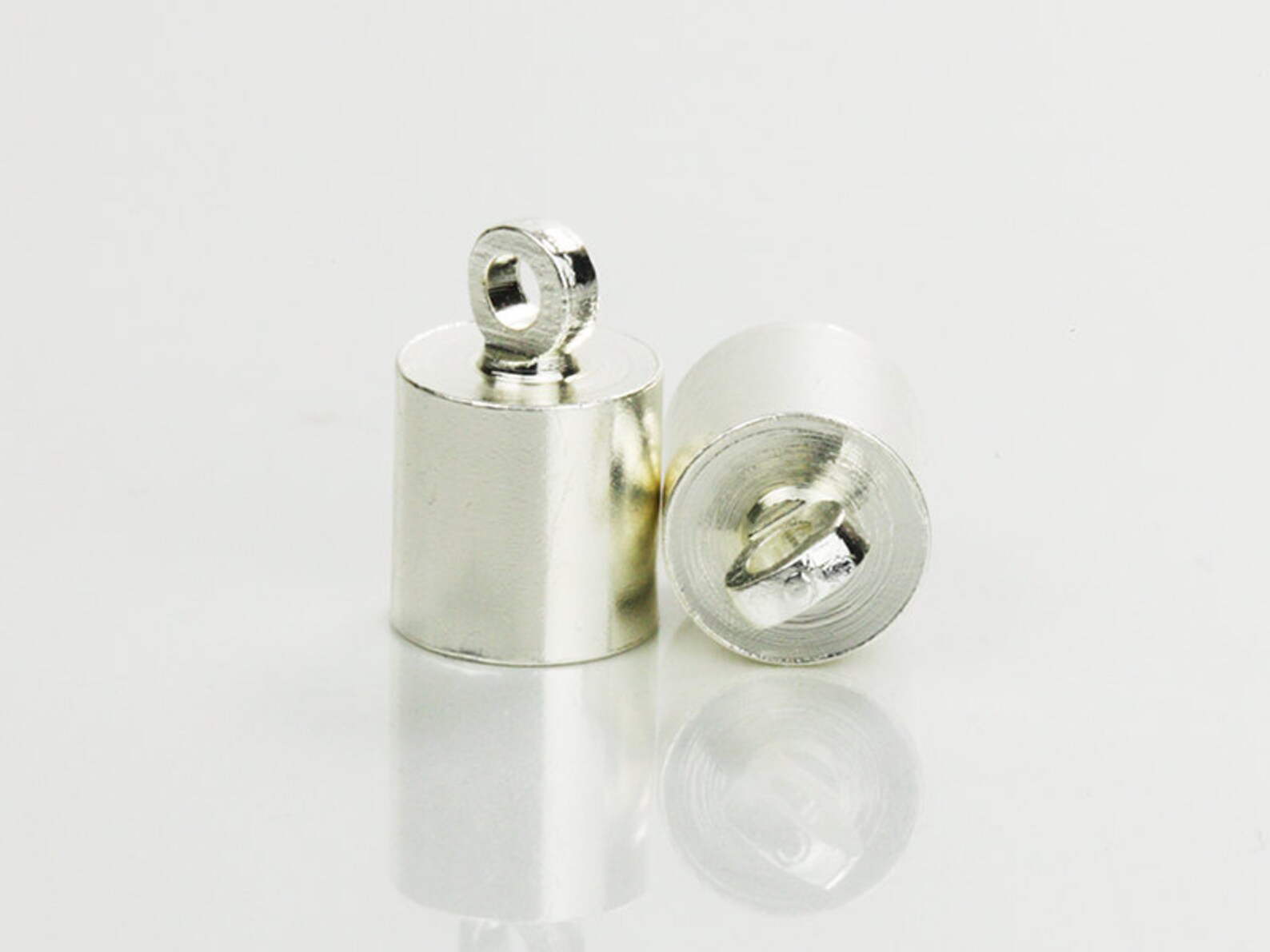 End Cap Connector, Tassel Cap, Brass End Cap Connector, Pkg of 10 Pcs ...
