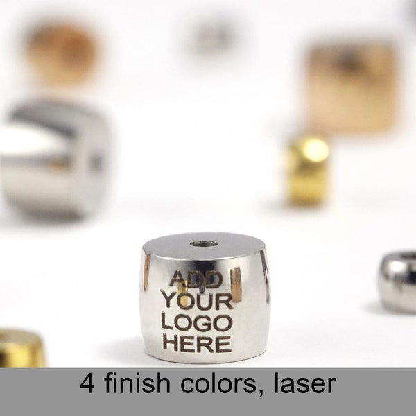 Oval Logo Beads - Etsy