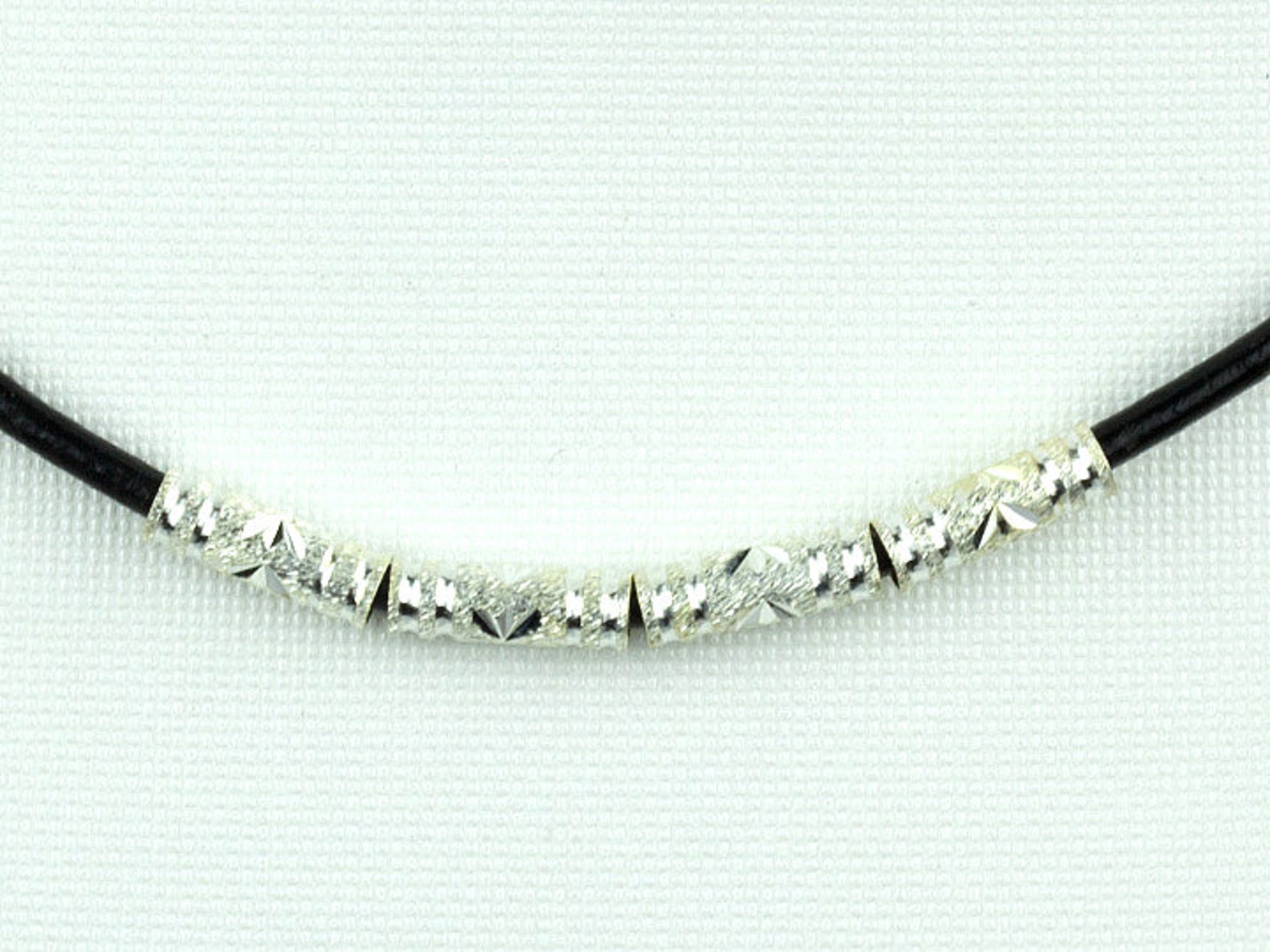 925 Sterling Silver Textured Straight Tube Beads 10x3mm Pkg - Etsy