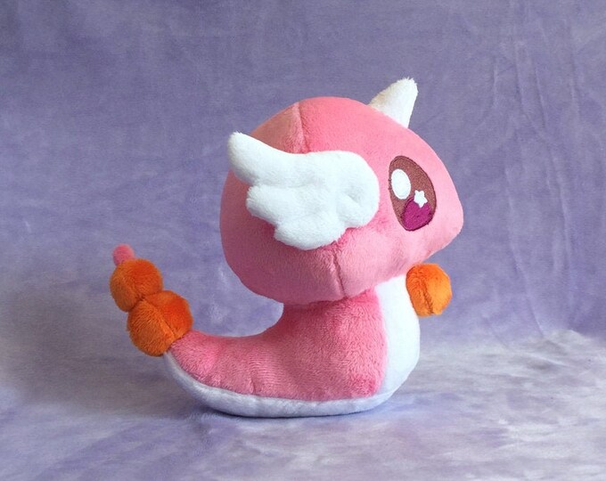 Pokemon Pokedoll Inspired Chibi Shiny Dragonair Beanie Plush - Etsy