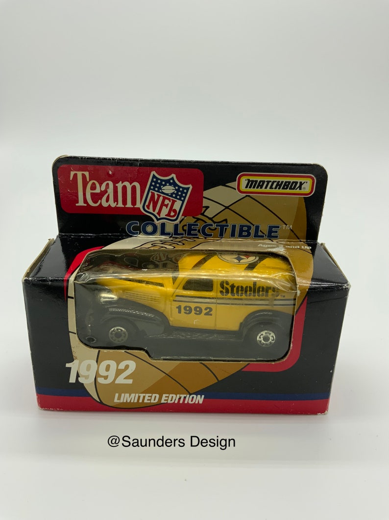 1992 Steelers White Rose Collection Matchbox Team NFL 92 26 - Etsy