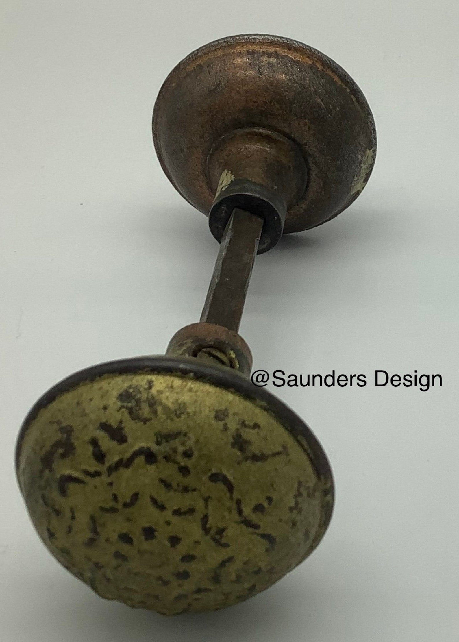 Rustic primitive vintage door knobs | Etsy