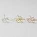 Gold Silver Rose Gold Wire Calla Ring Adjustable Dainty Ring - Etsy