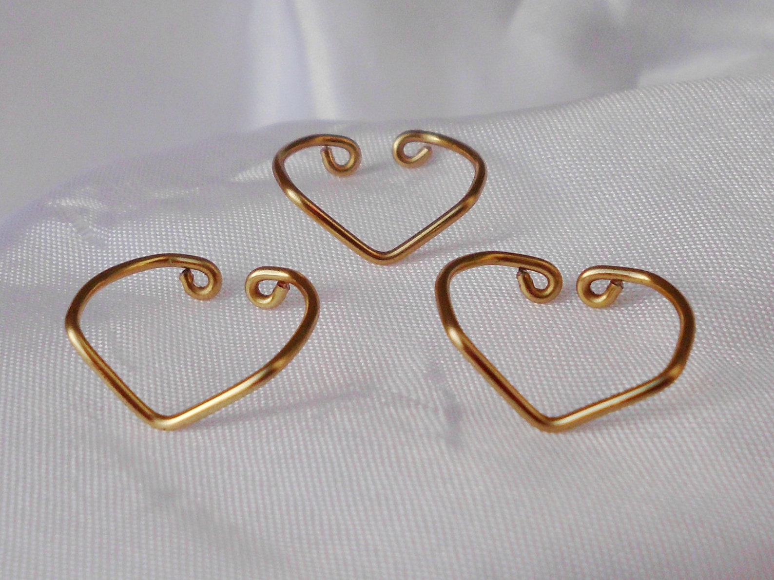 3 Gold Wire Knuckle Ring Adjustable Dainty Ring Set of 3 - Etsy