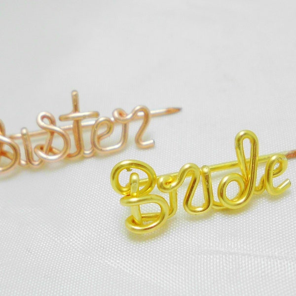 Wire Word Necklace - Etsy