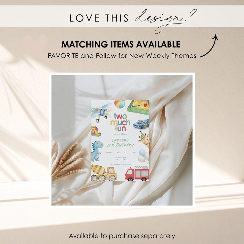 Favorite Things Birthday Thank You Tag, Editable Kids Party Favor ...