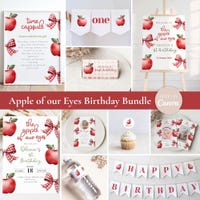 Apple 1st Birthday, Apple of Our Eye, Apple 1st Birthday, Apple ...