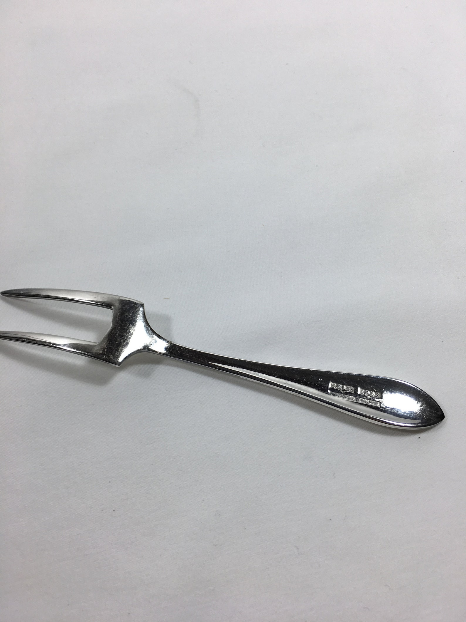Antique Silver Plate 2-pronged Fork M.S. Ltd. Sheffield Engl EPNS Forks ...