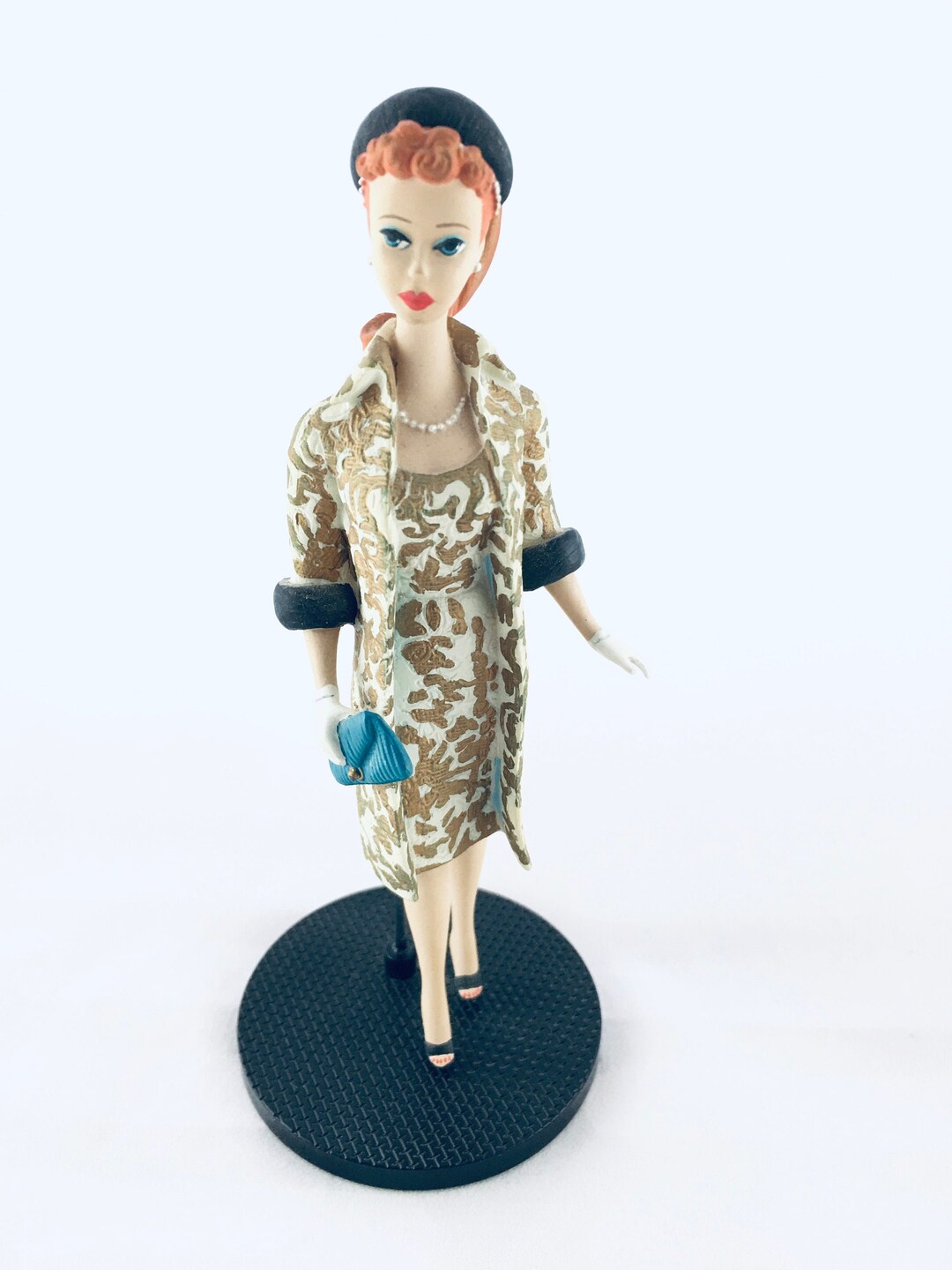 Barbie Figurine | Replica Evening Splendor Outfit | 1993 Enesco From ...