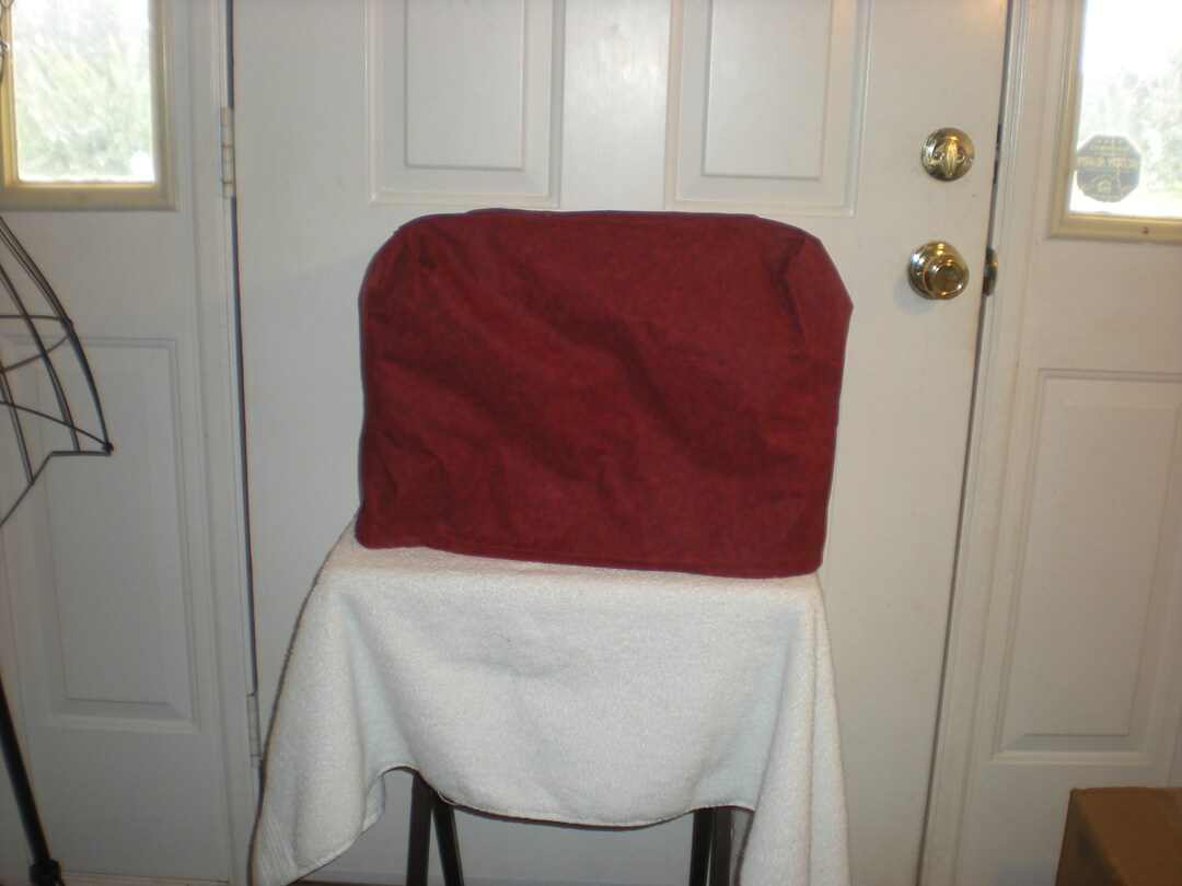 Large Sewing Machine Cover Burgundy/garnet Fabric - Etsy