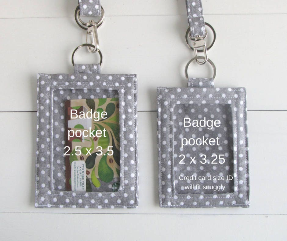 Black ID Holder Teacher ID Lanyard ID Badge Holder Back to | Etsy