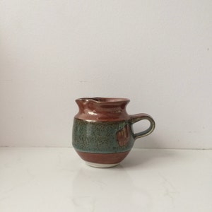 Mid Century Modern Ceramic Creamer // Studio Pottery - Etsy