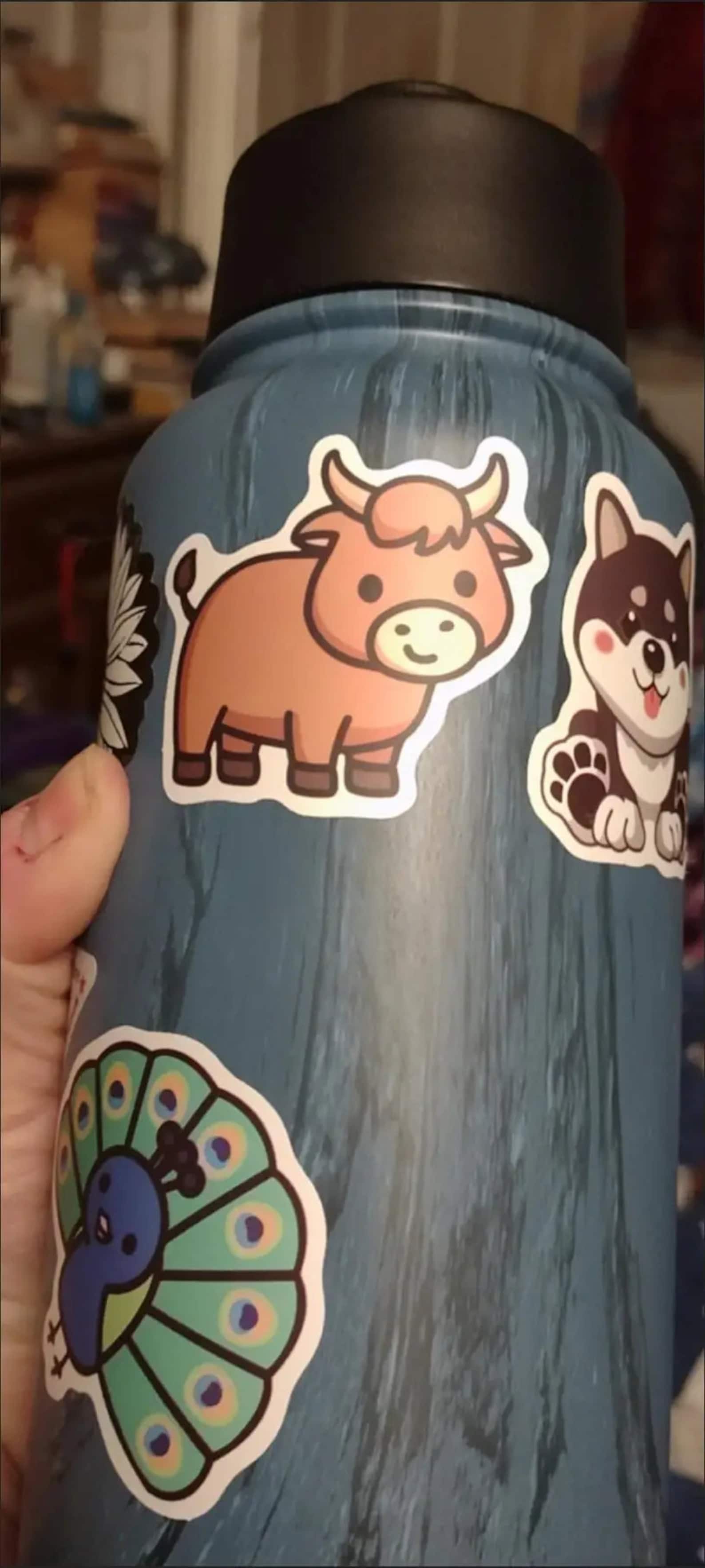 100 Delightful Animal Vinyl Stickers - Create Your Own Menagerie With ...