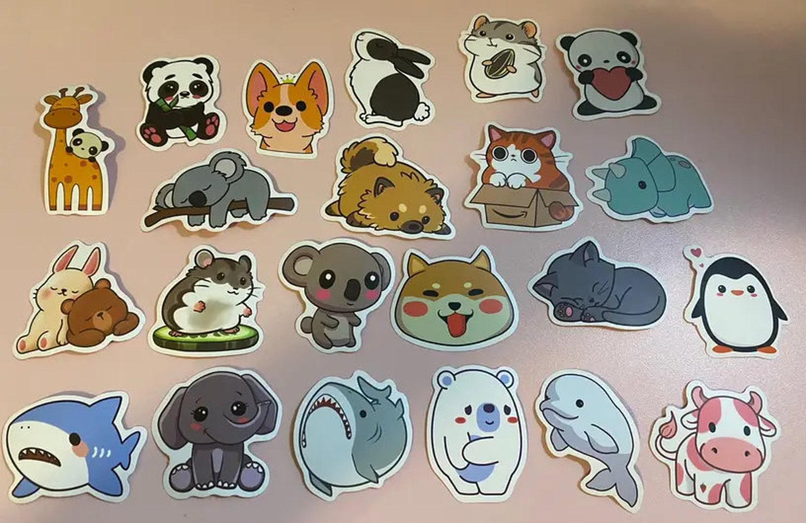 100 Delightful Animal Vinyl Stickers Create Your Own Menagerie With Our ...