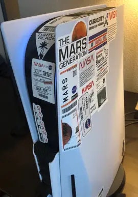 50 NASA Astronaut-inspired Vinyl Stickers Explore the Universe With Our ...