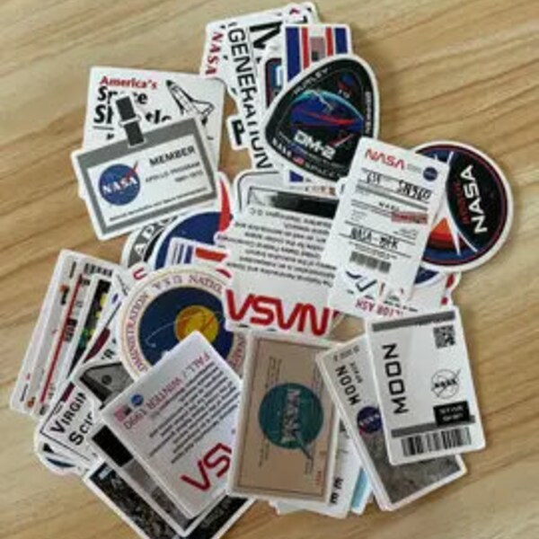 Space Vinyl Sticker - Etsy